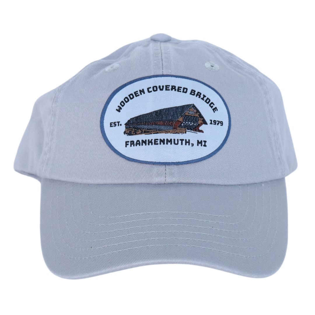 Covered Bridge Cap - Light Gray – The Covered Bridge and Leather Shop