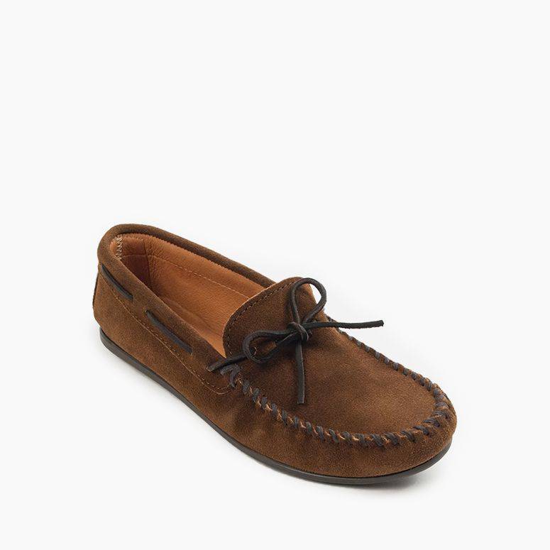 Minnetonka Classic Moccasin - Brown – The Covered Bridge and Leather Shop